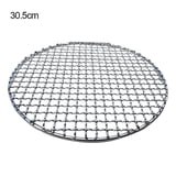 Aoqianlan Round Stainless Steel BBQ Mesh Non-Stick Korean BBQ Mesh ...
