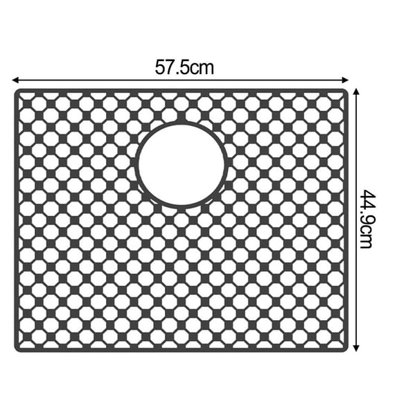 Aoqianlan Silicone Sink Protector Mat Non Slip and Heat Resistant ...