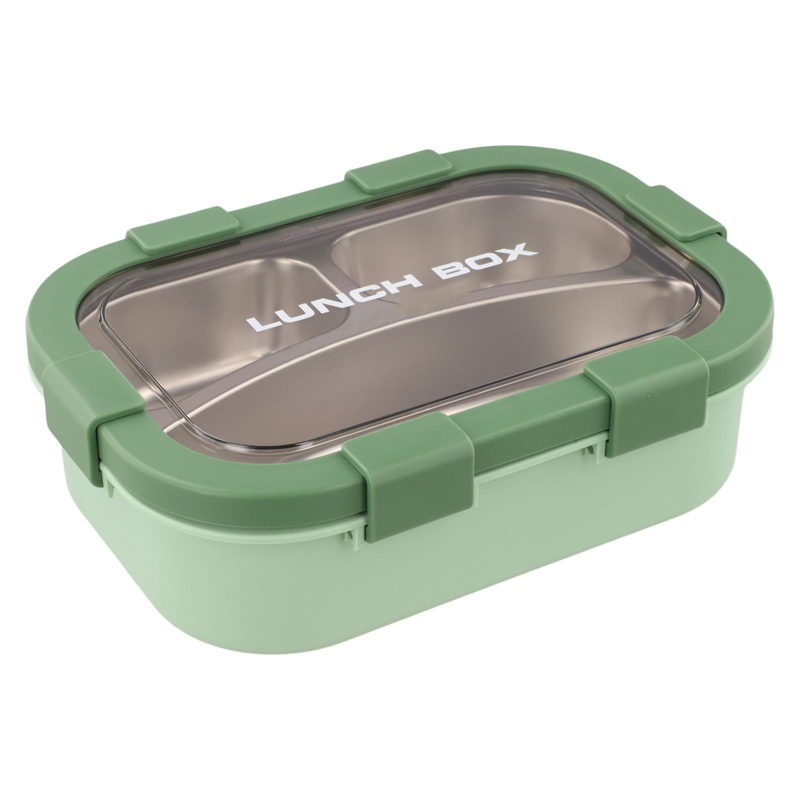 Aoqianlan Steel Lunch Box with Three Leakproof Compartments for Fruits ...