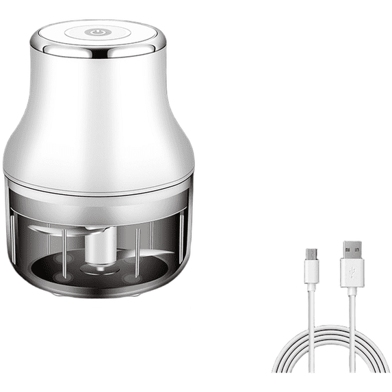 Aoqianlan USB Powered Wireless Electric Garlic Chopper Mini Food ...