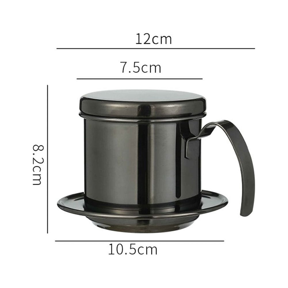 Aoqianlan Vietnamese Coffee Filter Mesh Drip Stainless Steel Coffee ...