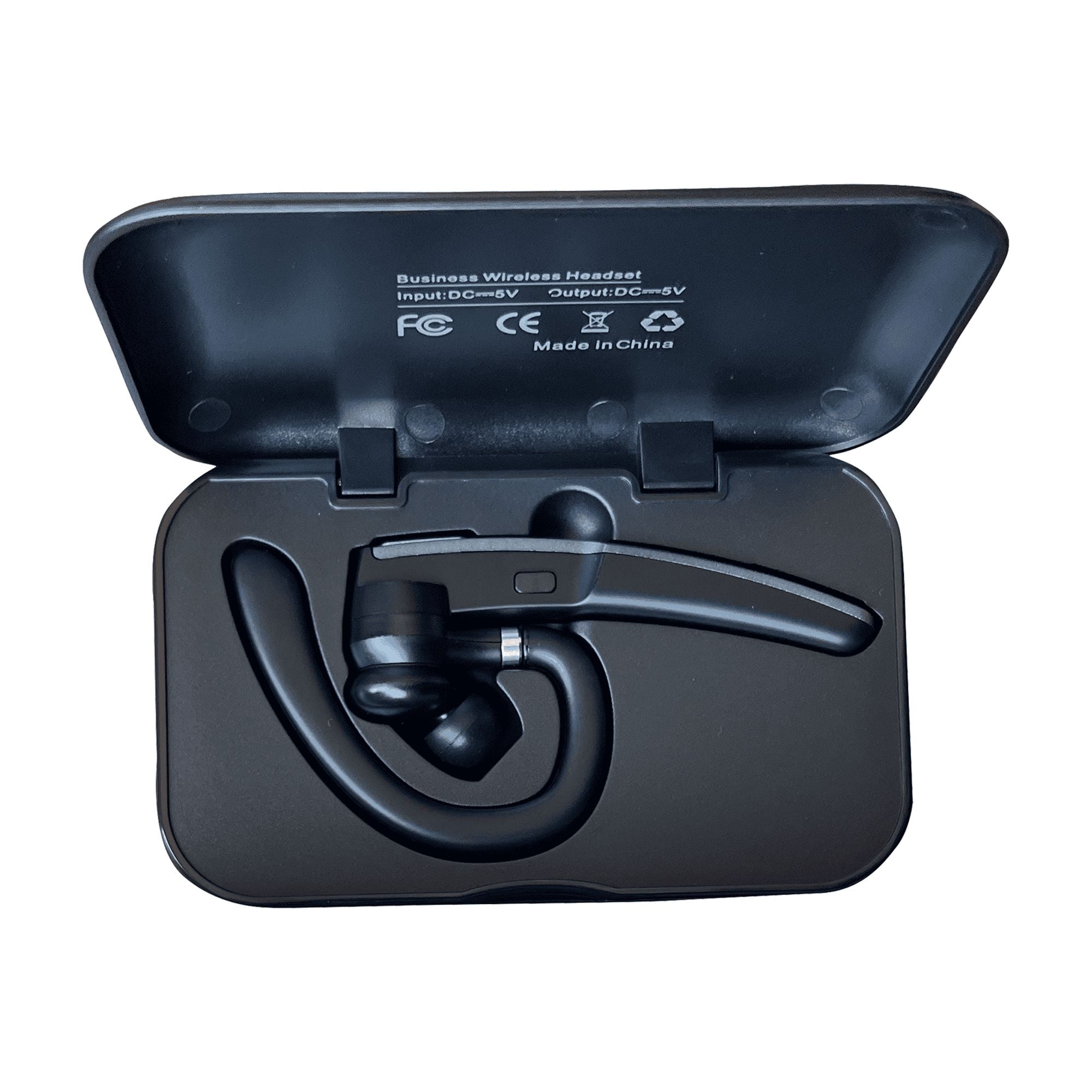 Aorcomsms Wireless Mono Bluetooth Headset with Microphone 14 Hours Talk ...