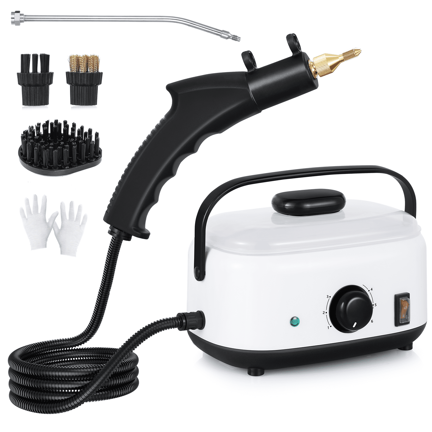 Aoresac 2500W Portable Handheld Steam Cleaner, 2L Water Tank, High Temp ...