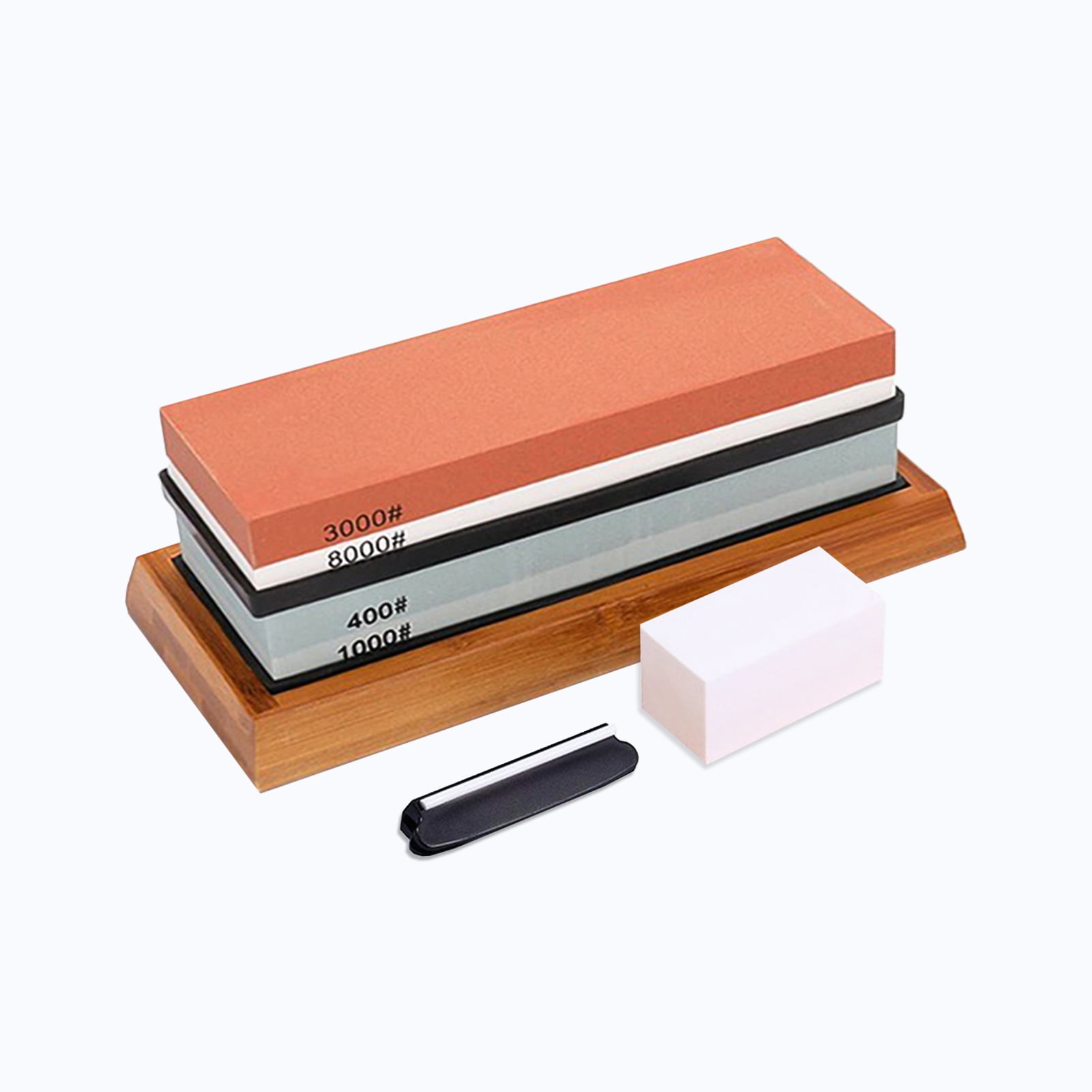 Aoresac Whetstones,Stone Set Dual Sided Knives Stone Kit Base ...