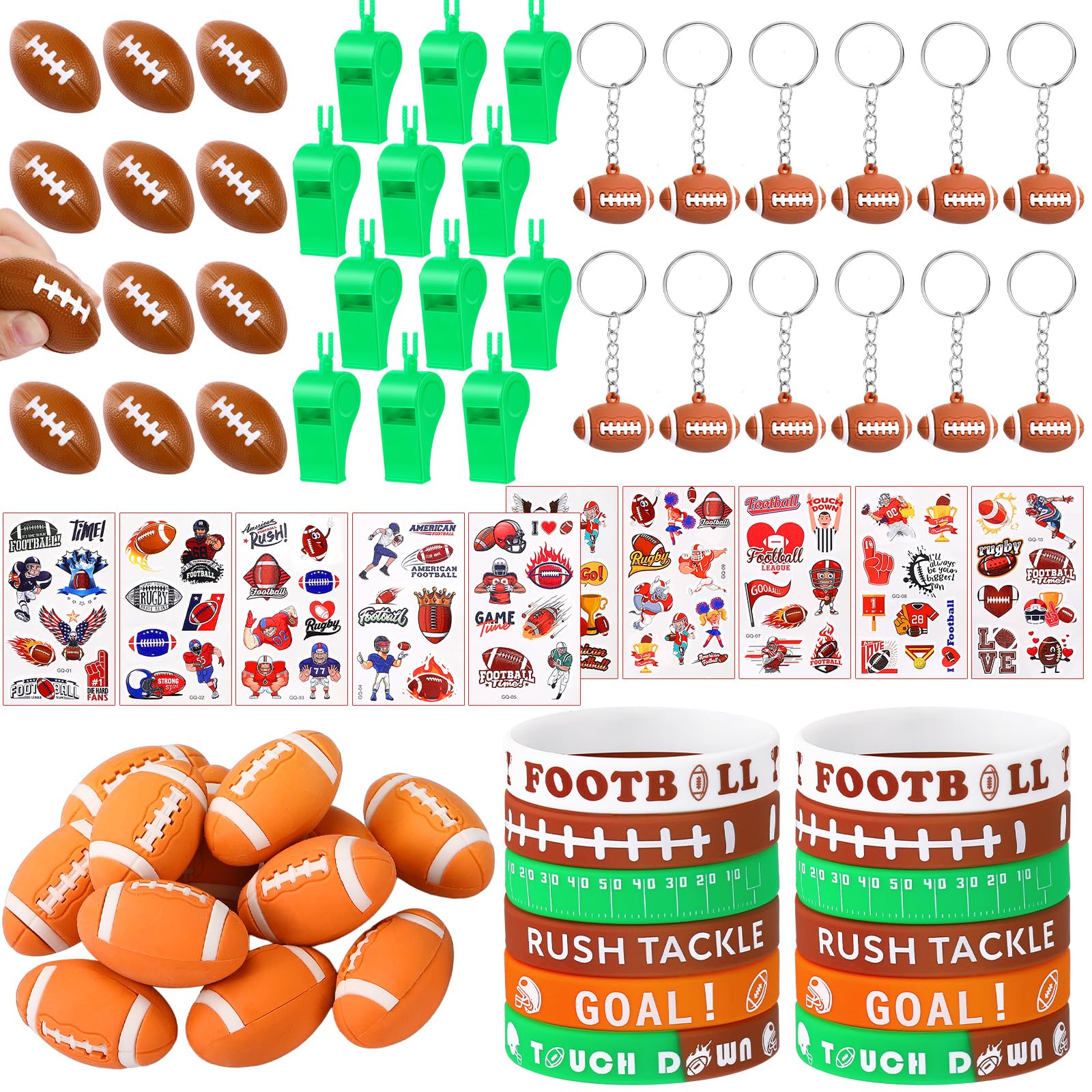 Aoriher Party Favors Set, Basketball Baseball Soccer Football Goodie ...