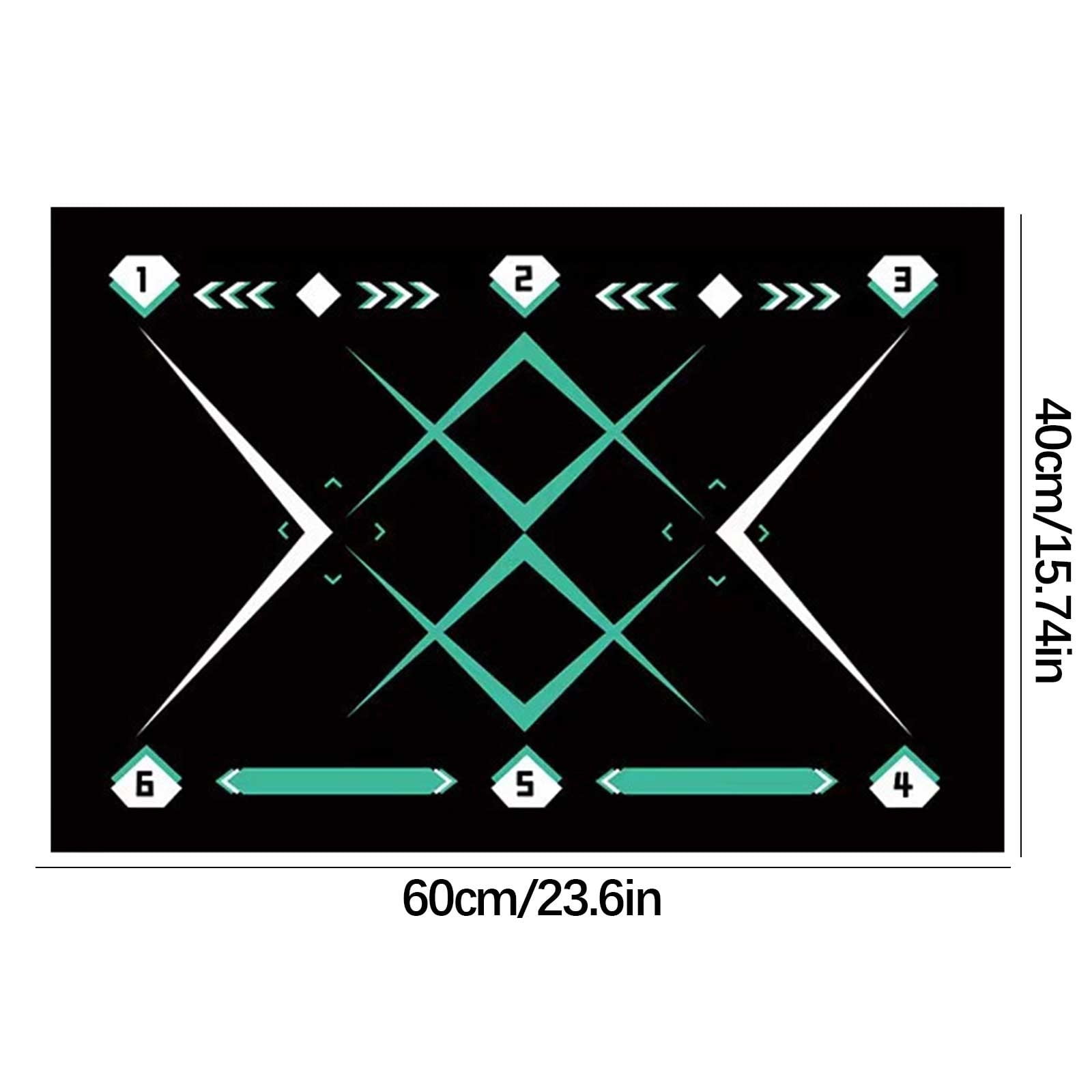 Aorijia Football Mat Football Mat Training Ball Control Football ...