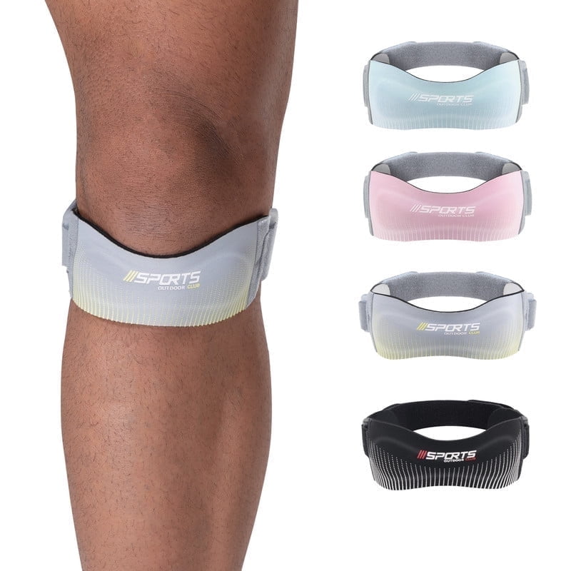 Patella Tendon Knee Strap 2 Pack, Knee Pain Relief Support Brace Hiking ...