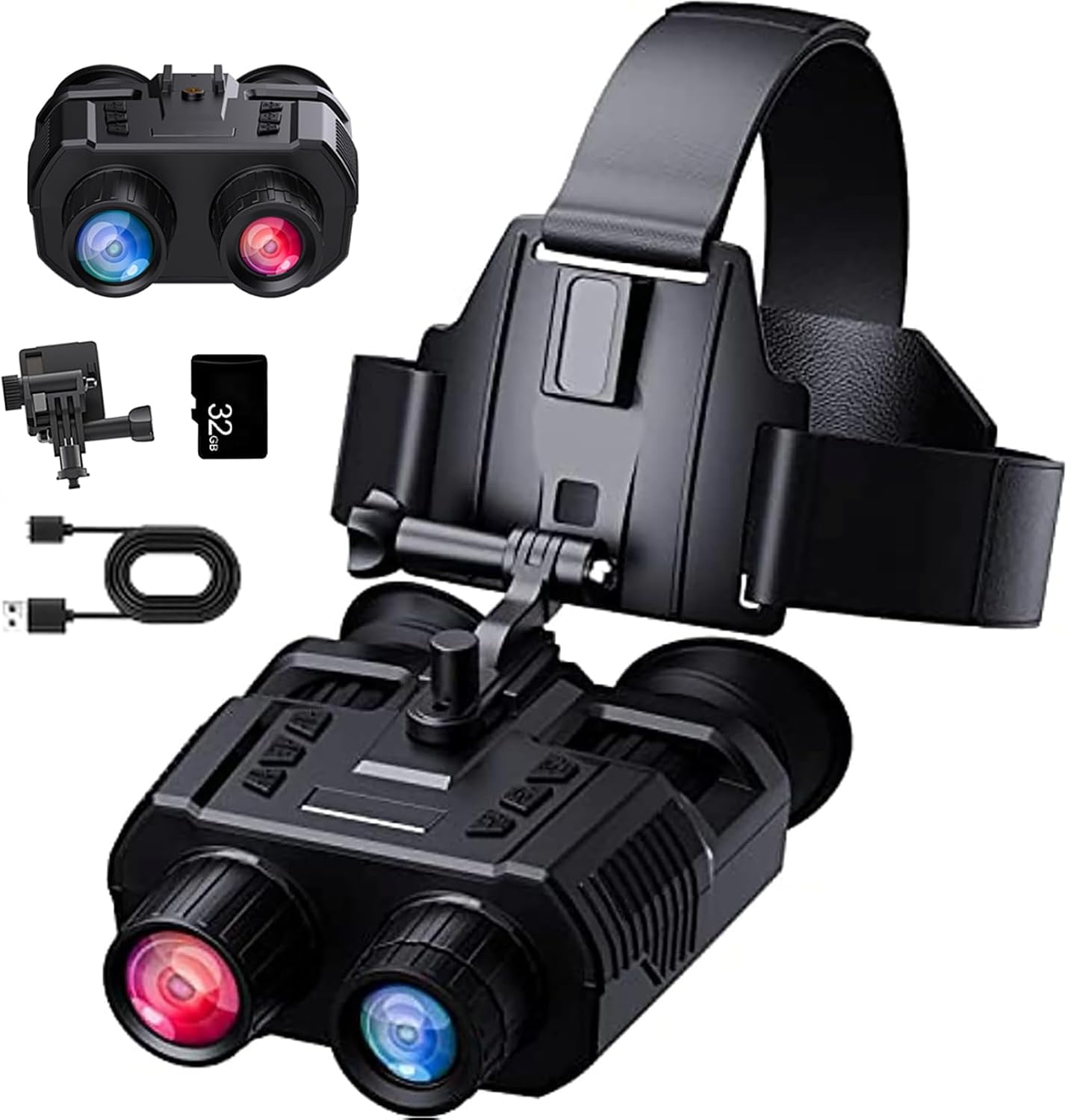 Aorsher 4K Night Vision Binoculars with 3D Vision Effect, 8X Digital ...