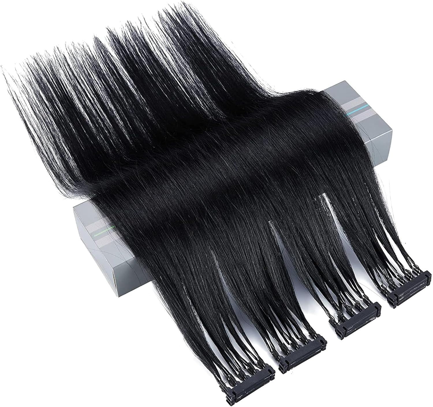 Aorsher 6D Hair Extensions Human Hair 2nd Generation No Trace Hair Extensions Fast Installation ...