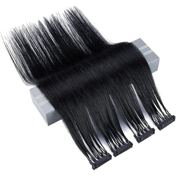 Aorsher 6D Hair Extensions Human Hair 2nd Generation No Trace Hair ...