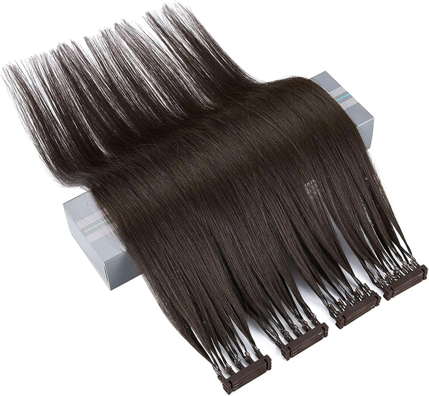 Aorsher 6d Hair Extensions Human Hair 10 Rows Invisible Seamless No ...