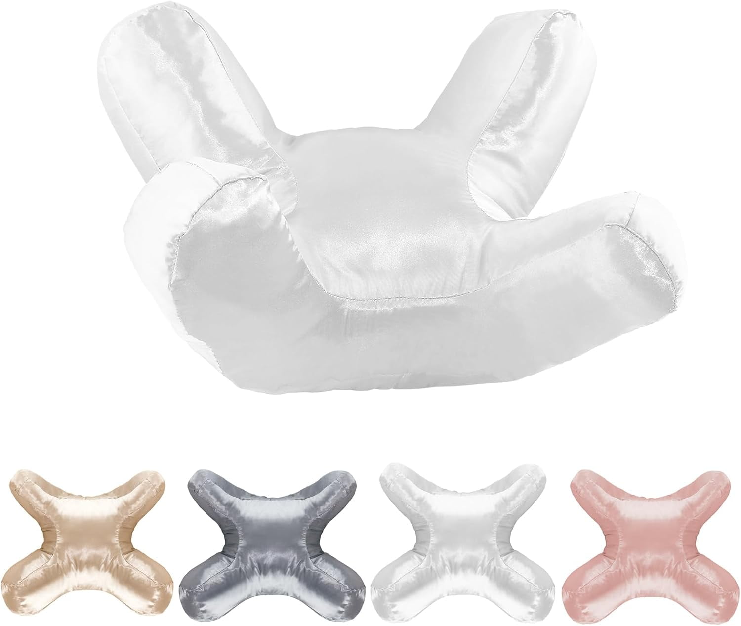 Aorsher Anti-Wrinkle Face Pillow for Side Sleepers & Back Sleepers ...