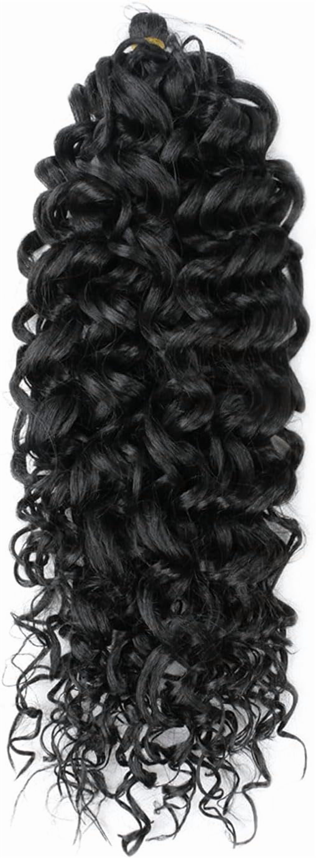 Aorsher Curly Crochet Hair for Black Women Deep Wave Braiding Hair ...