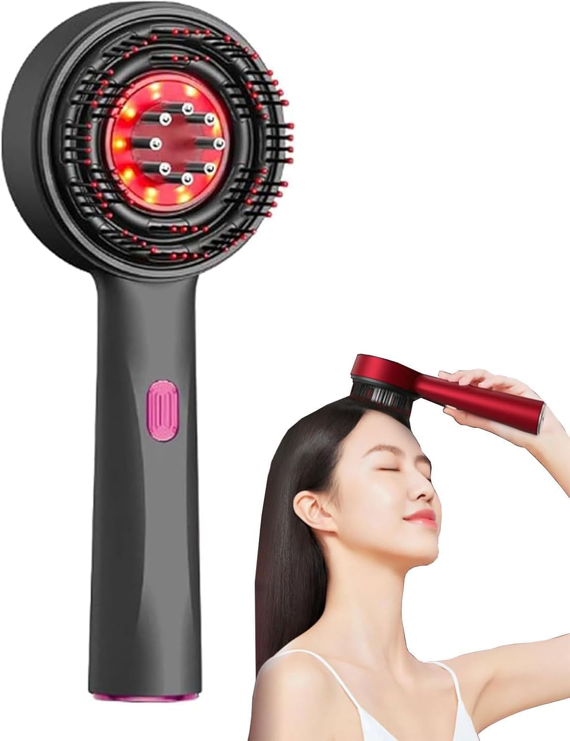 Aorsher Electric Scalp Massager Brush, 2 in 1 Hair Oil Applicator, IPX7 ...