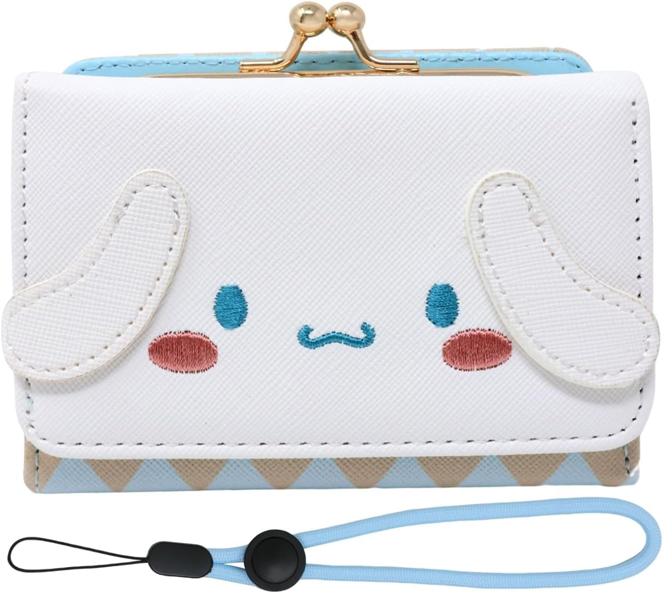 Aorsher Fashion Cute Cartoon Wallet, PU Leather Trifold Wallet for ...