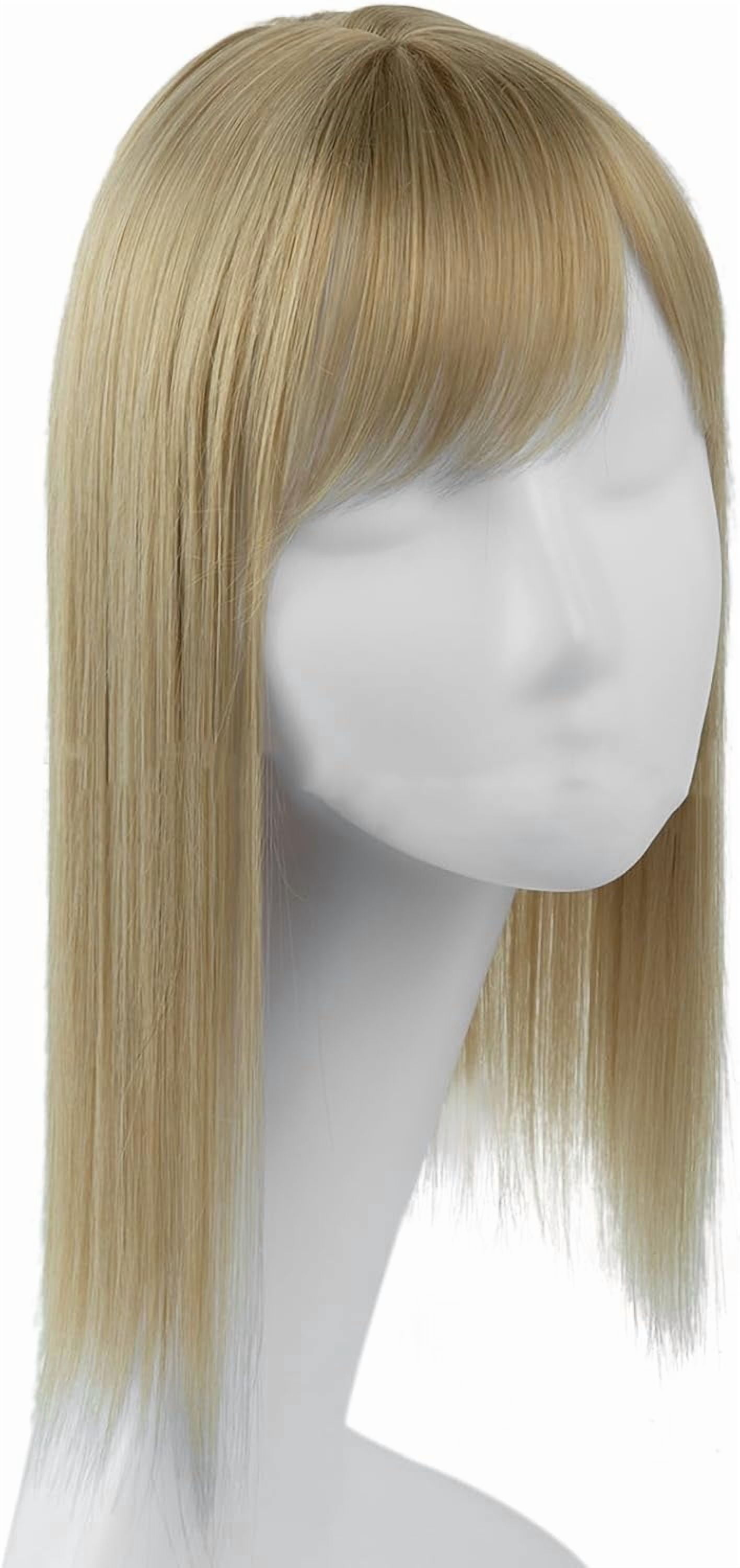 Aorsher Hair Toppers with Bangs for Thin Hair, 16 inch Hair Topper ...