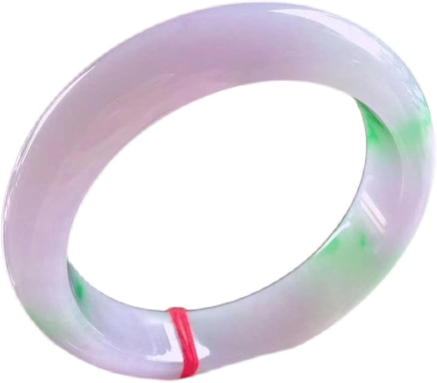 Aorsher Women's Jade Bangle, Sunshine Purple Green Jade High Ice Noble ...