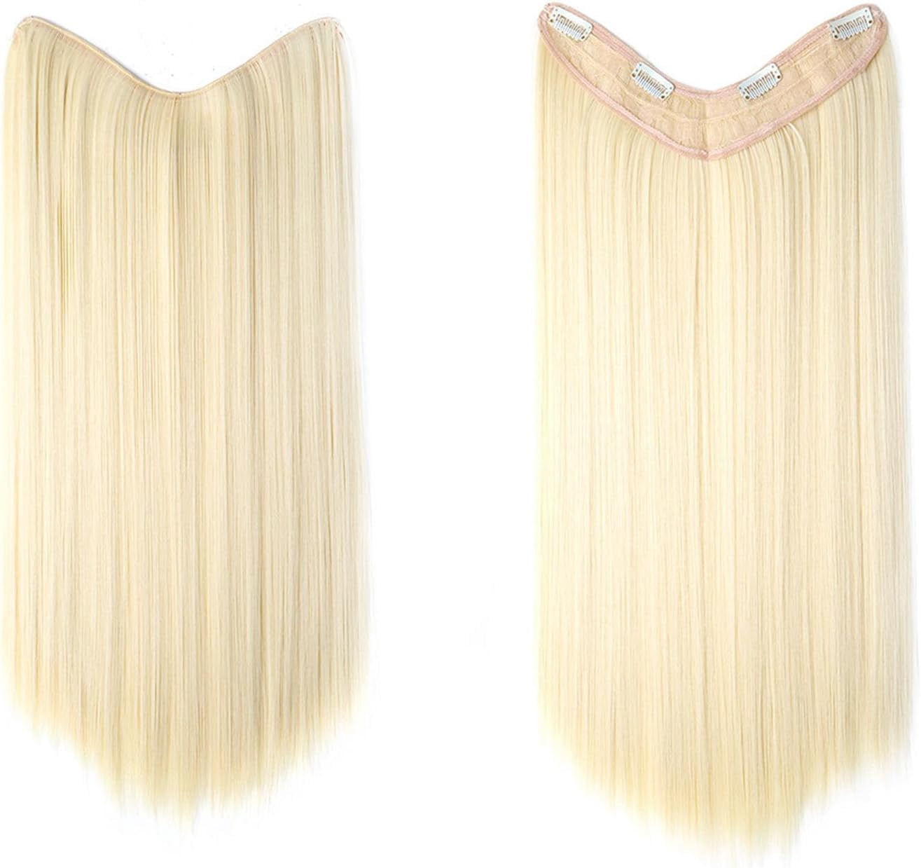 Aorsher One Piece Clip in Hair Extensions, U-Shaped Hair Extensions ...