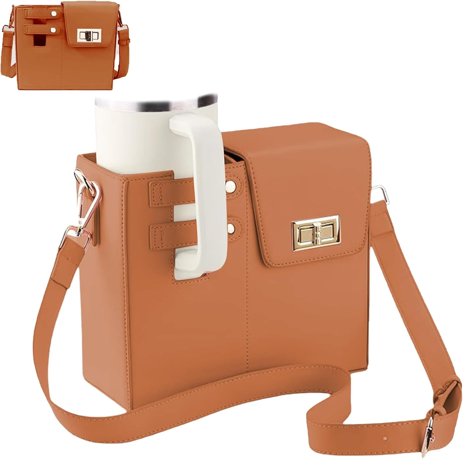 Aorsher Outdoor Portable Handbag with Water Bottle Holder, Crossbody ...