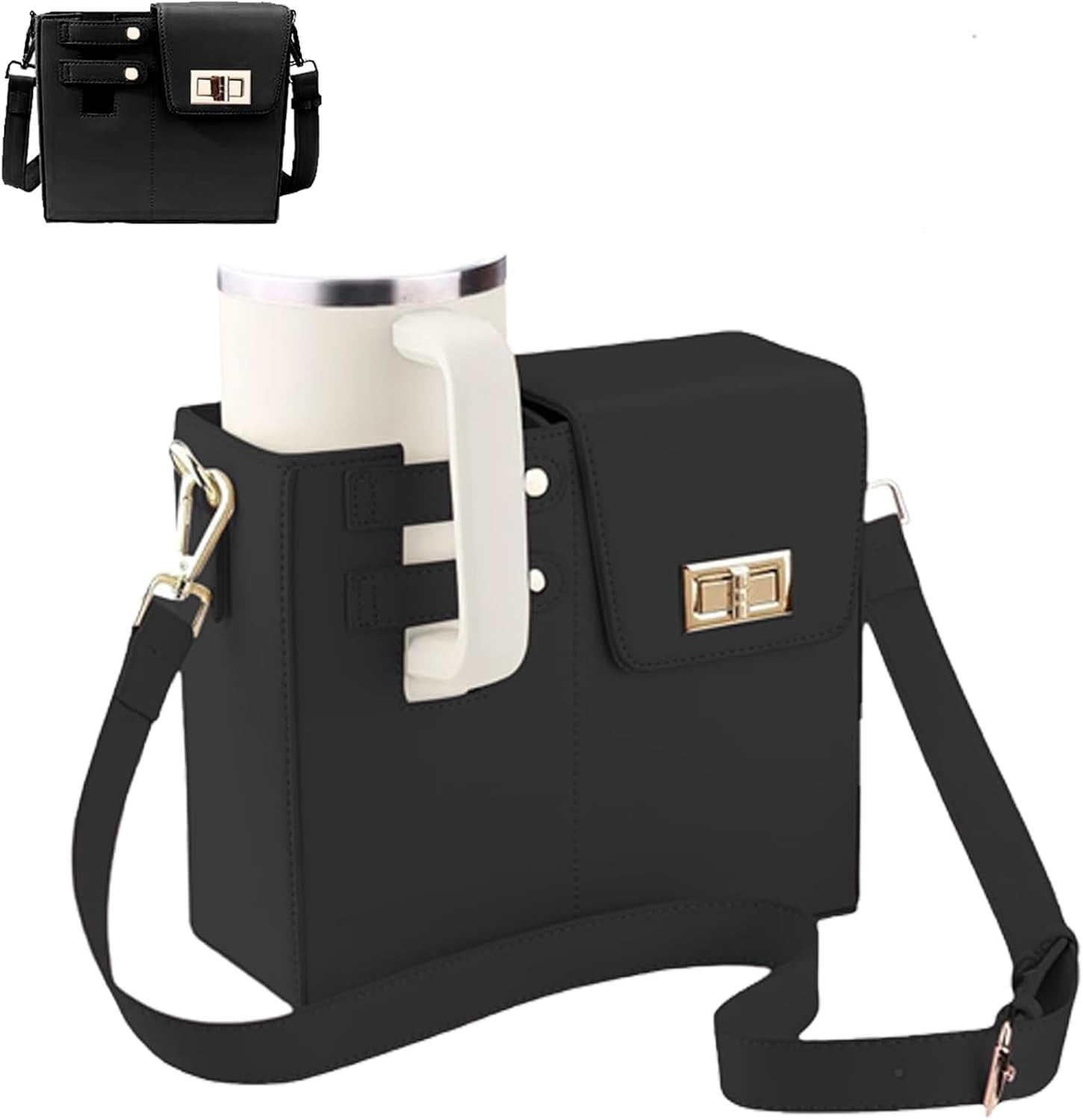 Aorsher Outdoor Portable Handbag with Water Bottle Holder, Crossbody ...