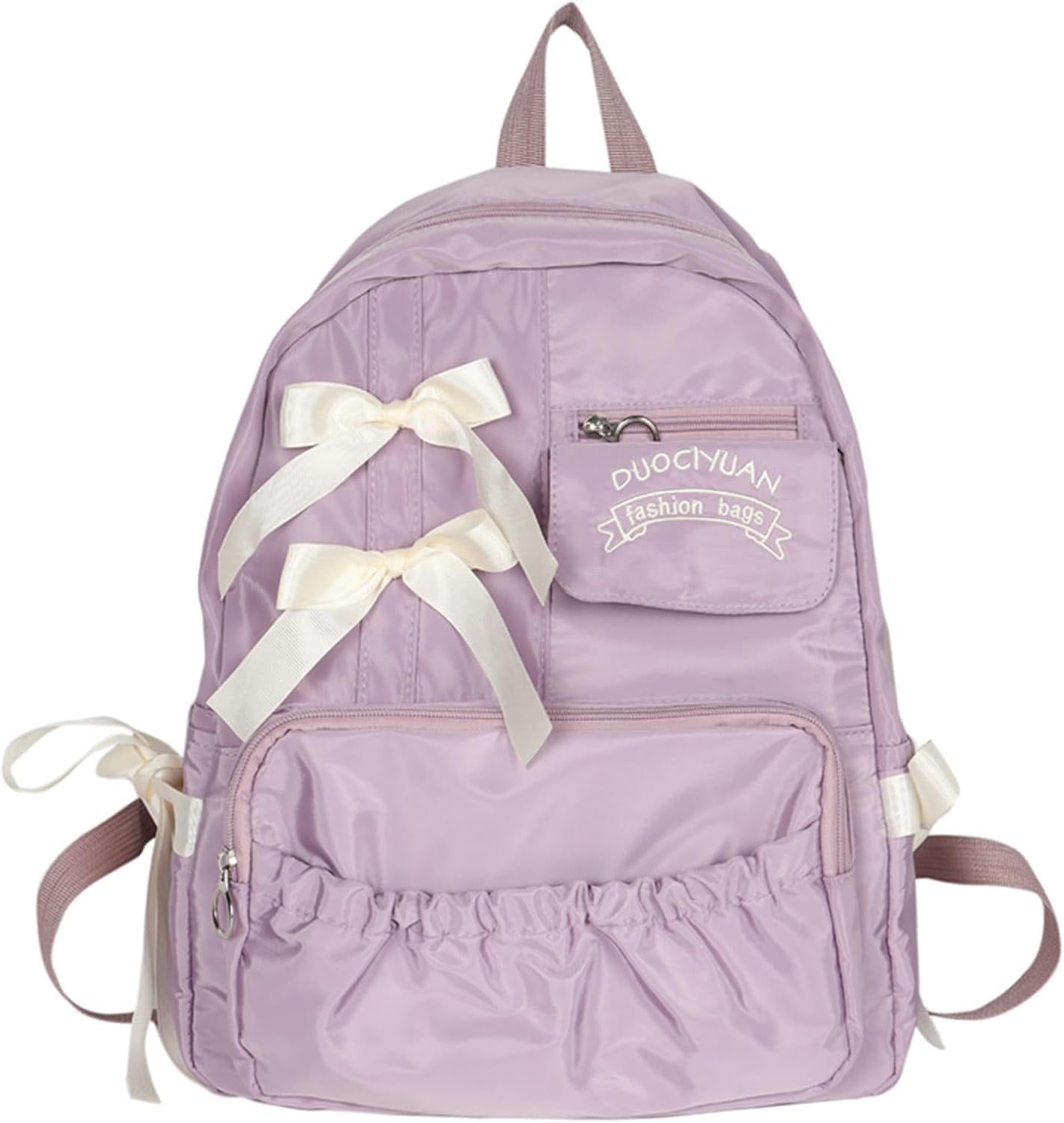 Aorsher Stylish simple Backpack with Attached Bow-Knots, Kawaii ...