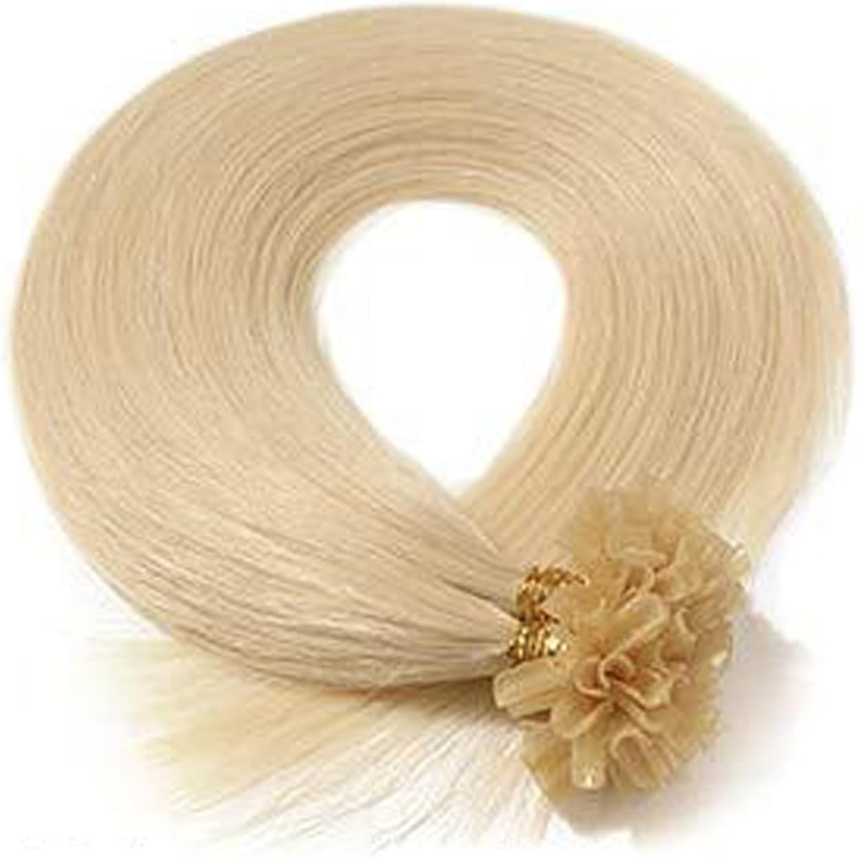 Aorsher U Tip Hair Extensions, Human Hair Pre Bonded Keratin Fusion ...