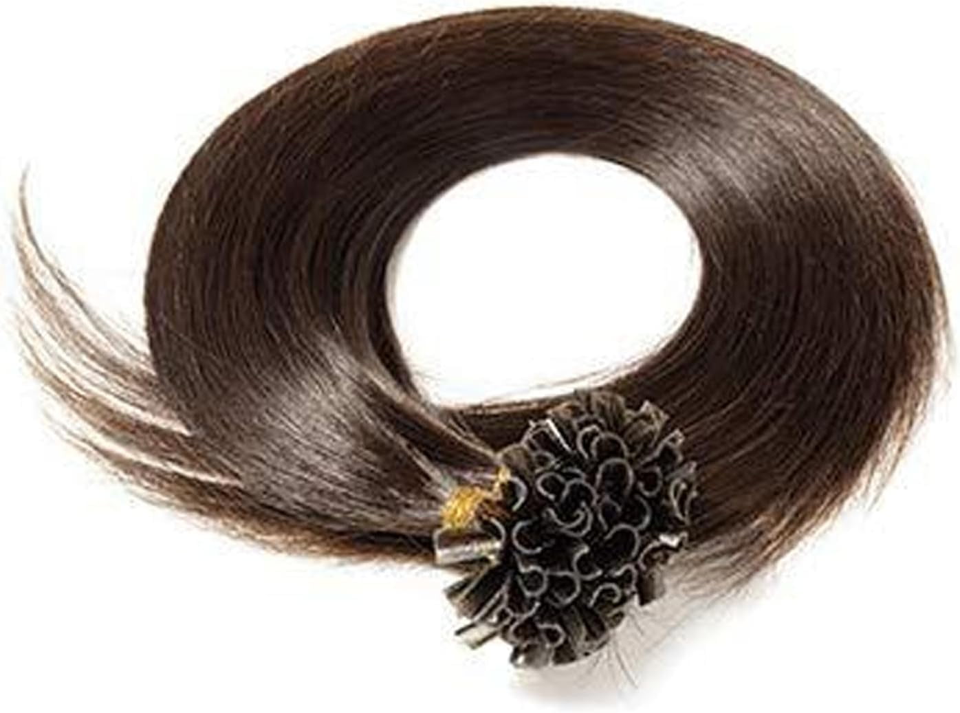 Aorsher U Tip Hair Extensions, Human Hair Pre Bonded Keratin Fusion ...