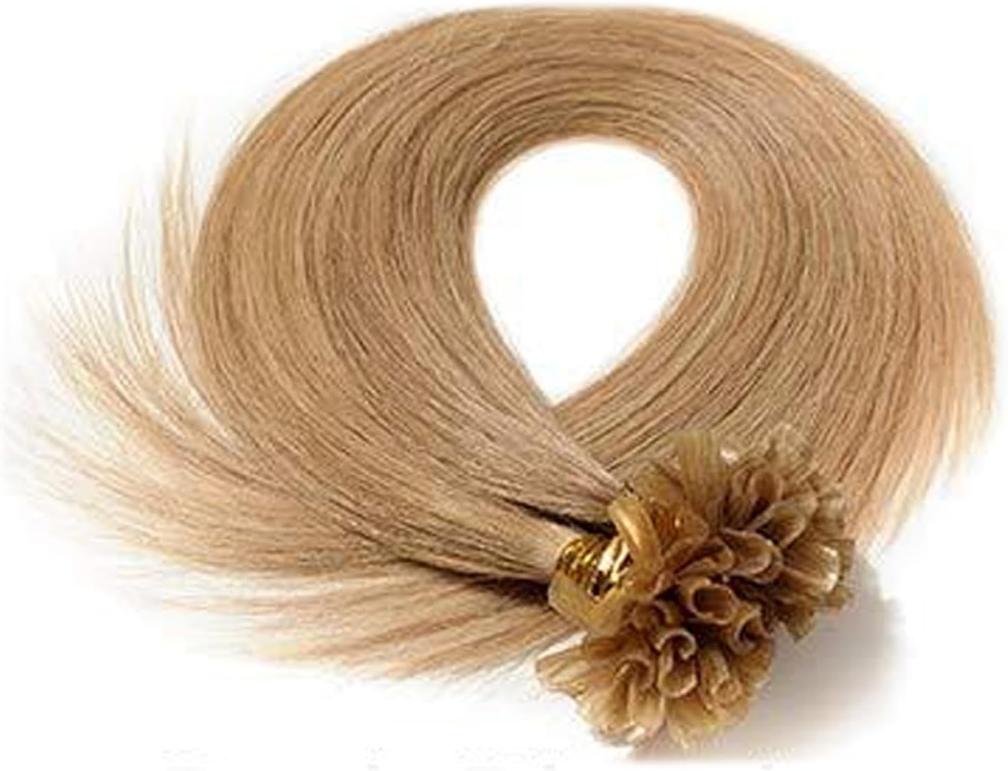 Aorsher U Tip Hair Extensions, Human Hair Pre Bonded Keratin Fusion ...