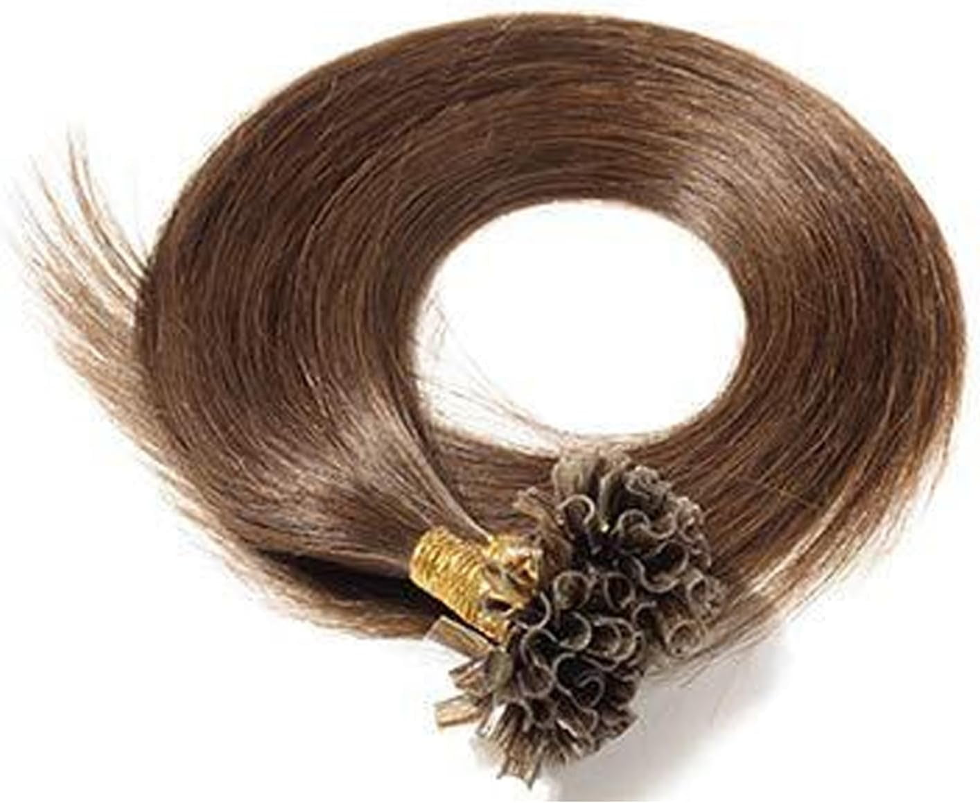 Aorsher U Tip Hair Extensions, Human Hair Pre Bonded Keratin Fusion ...