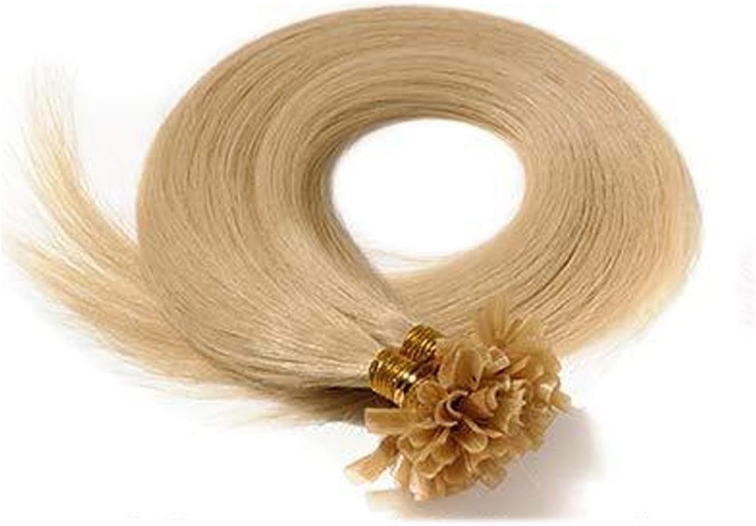 Aorsher U Tip Hair Extensions, Human Hair Pre Bonded Keratin Fusion ...