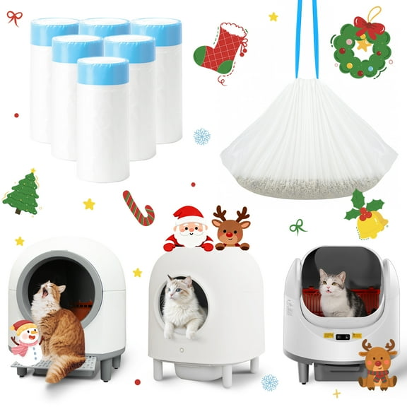 PetPivot Autoscooper 11 Open-Top Self-Cleaning Cat Litter Box，Odor-Free ...