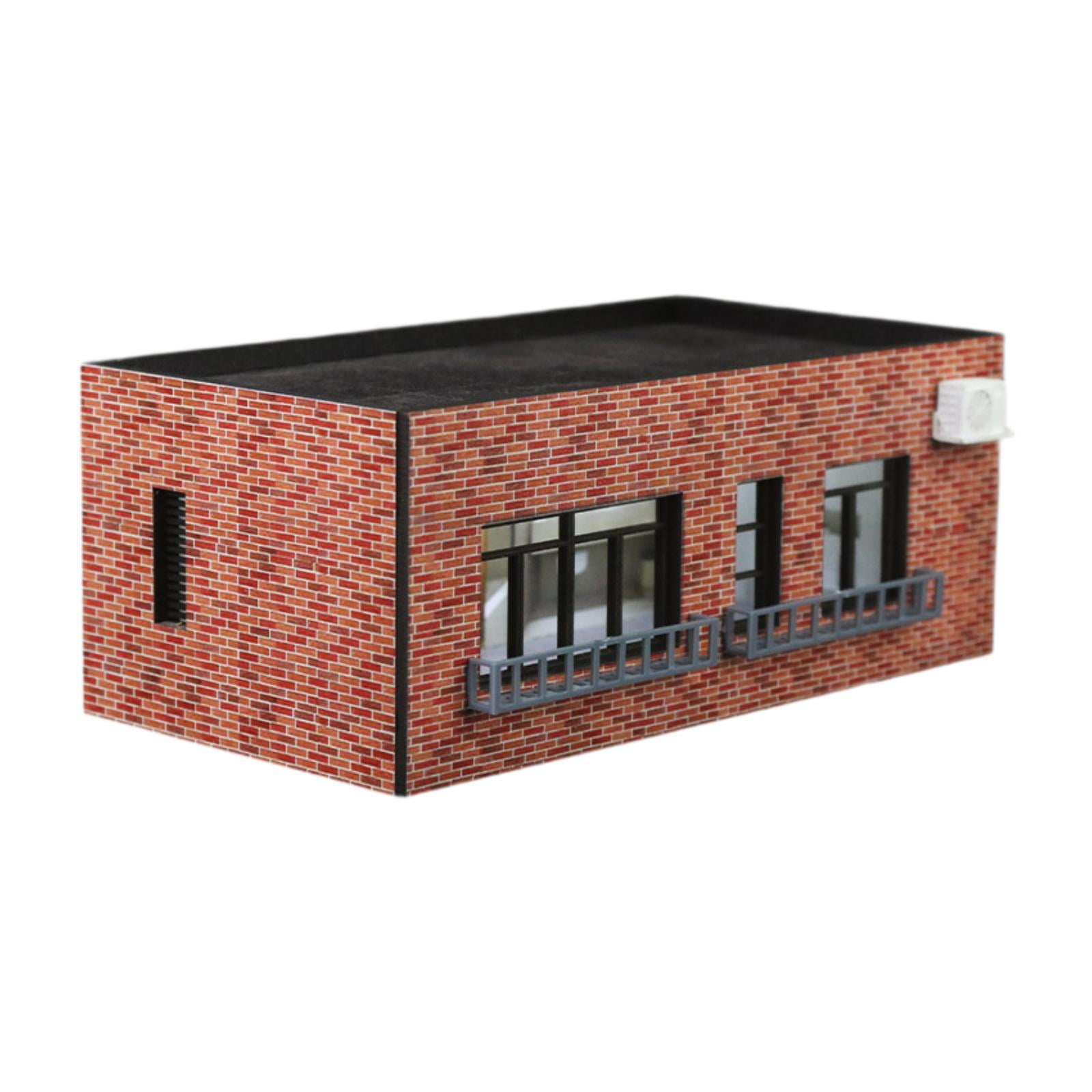 Aosekaa 1/64 HO Scale Model House Diorama, Micro Landscape Realistic ...