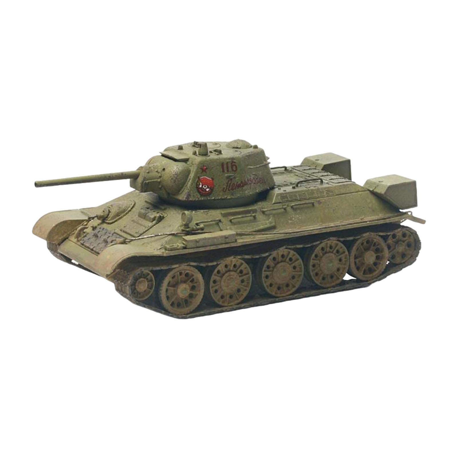 Aosekaa 1/72 Tank Model Simulation Toy Birthday Present Educational Toy ...