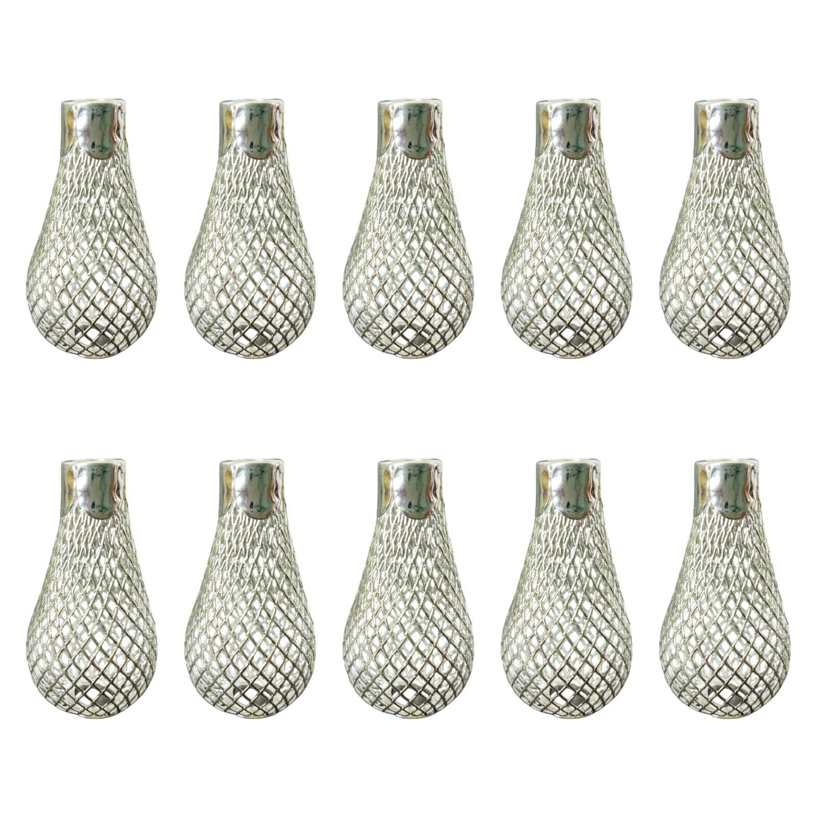 Aosekaa 10x Mesh Pendant Light Shade, String LED Globe Ball Shade ...