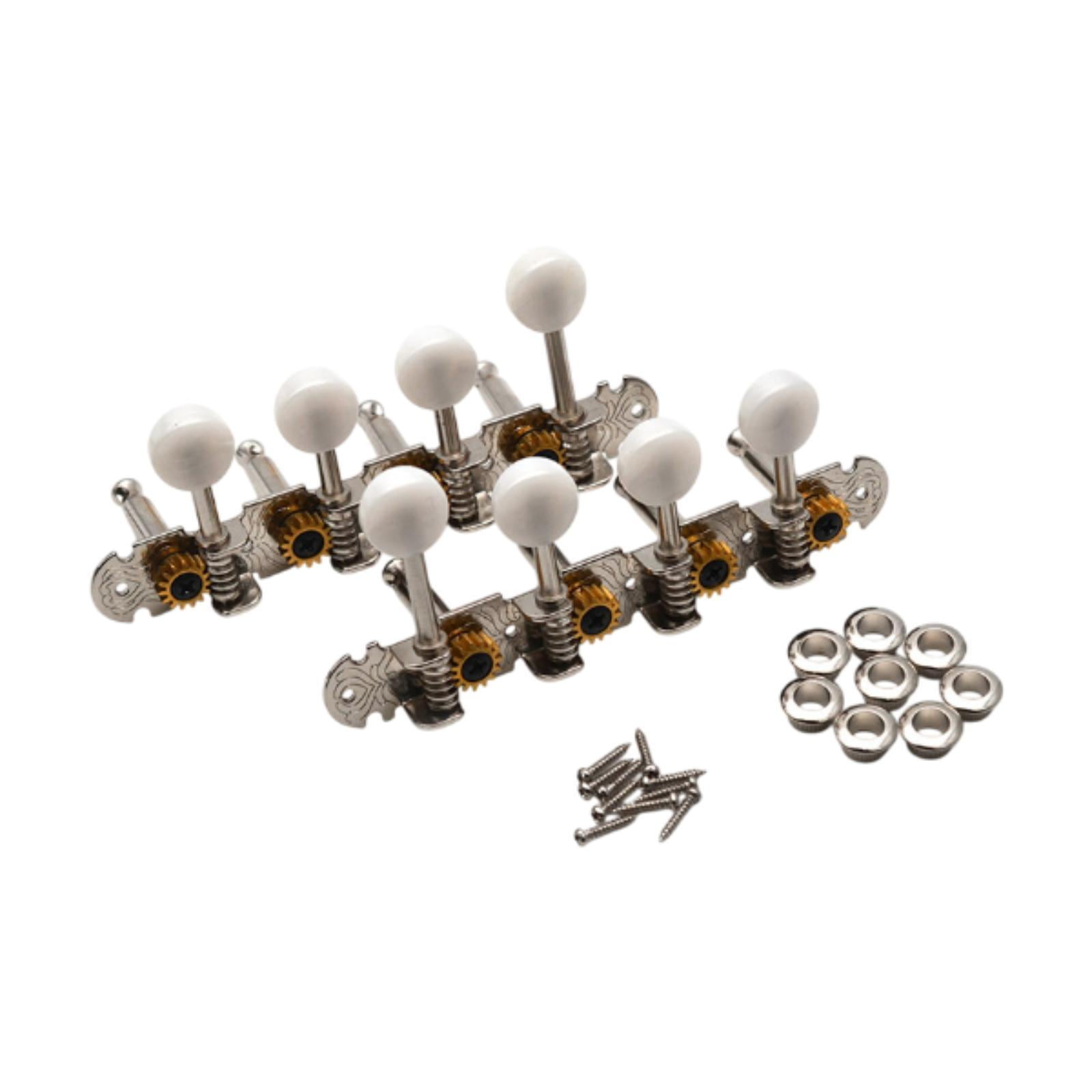 Aosekaa 2 Pieces Mandolin Tuning Pegs Knobs Tuning Keys for 8 String ...
