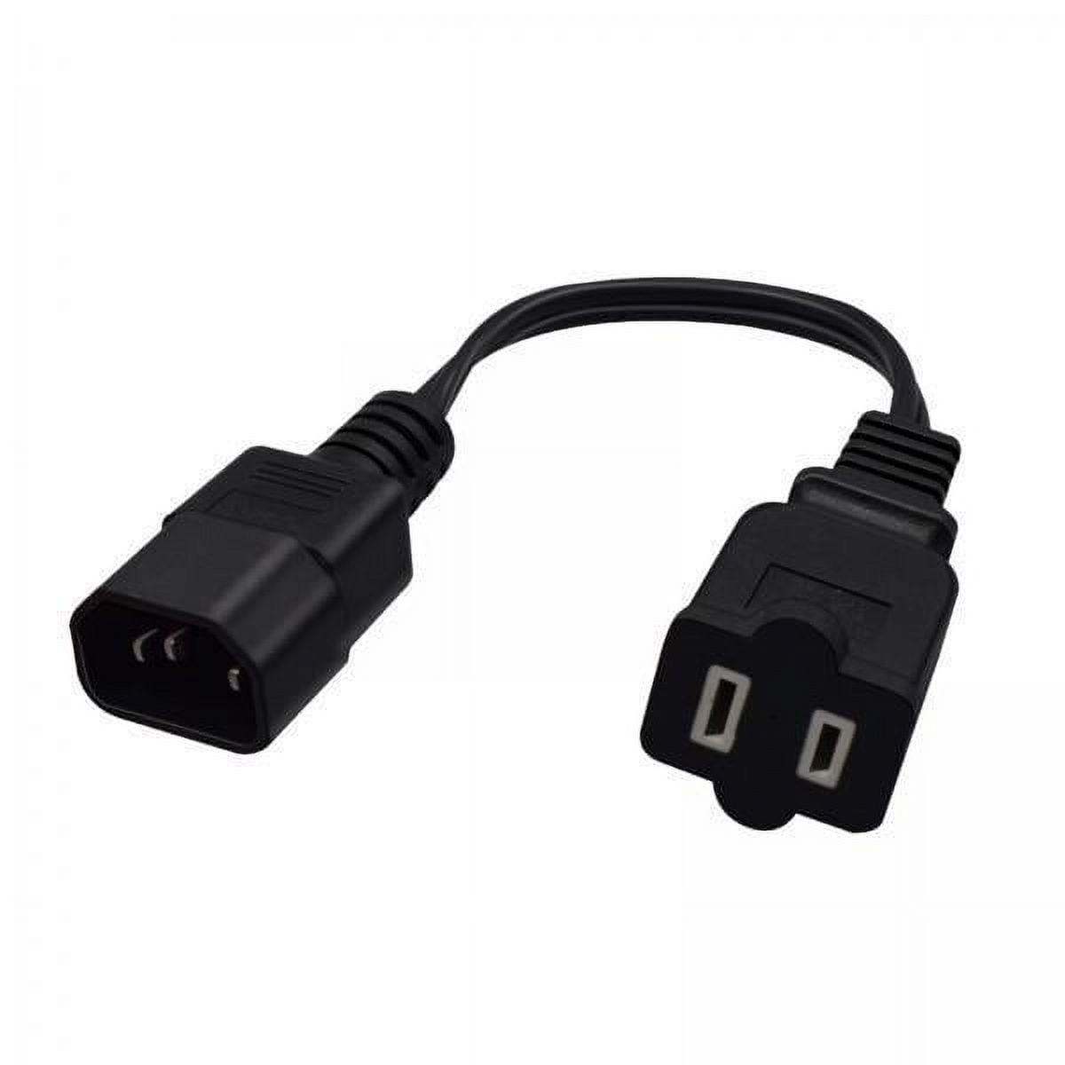 Aosekaa 3xIEC 320 C14 Male to American Standard Female Power Cable ...