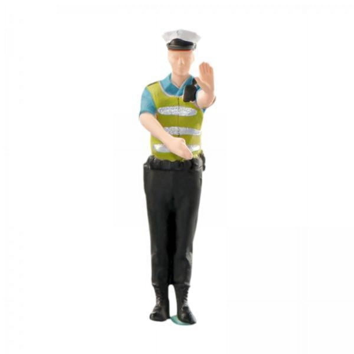 Aosekaa 3xMiniature Traffic Police Figure Scenery Landscape Diorama ...