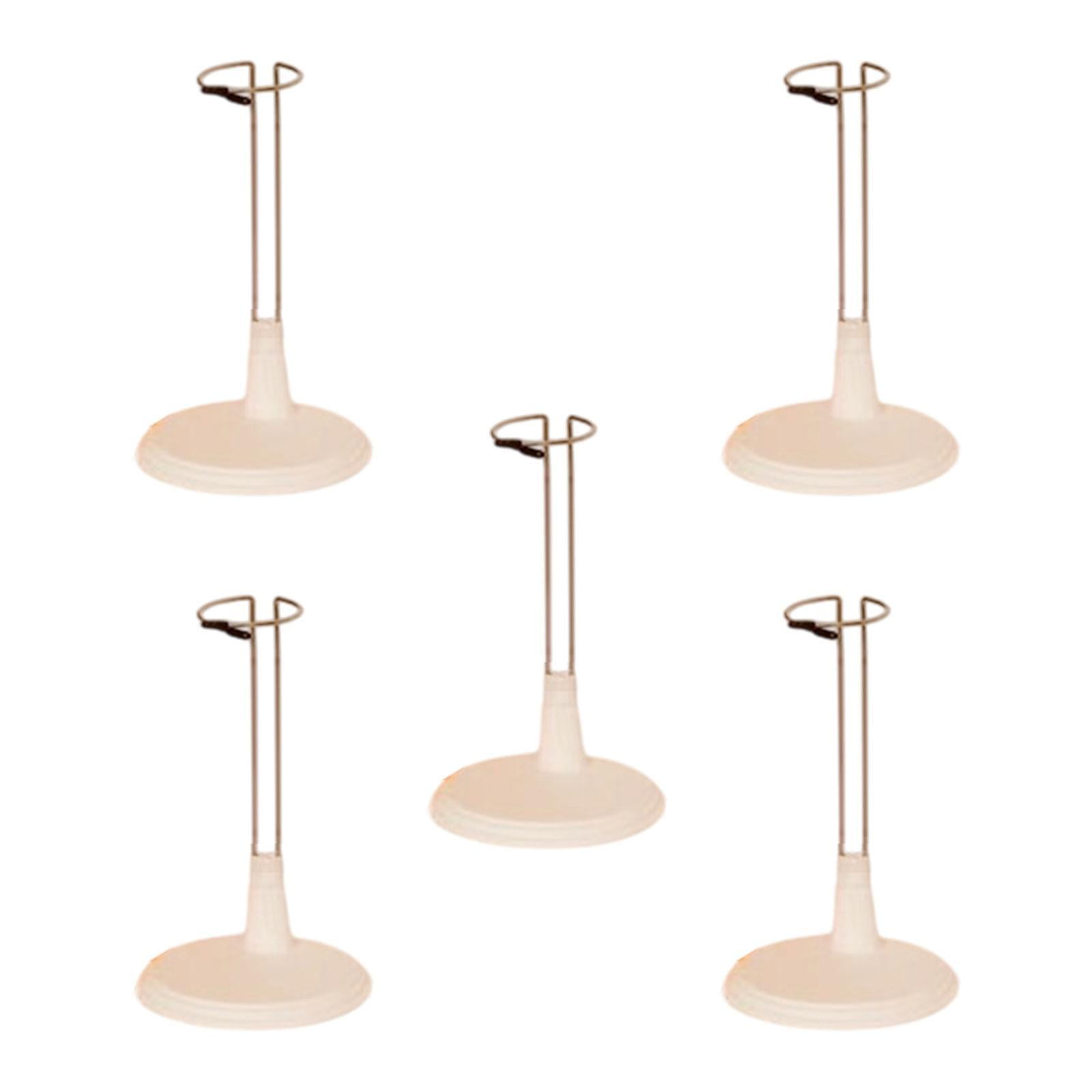 Aosekaa 5 Pieces Doll Display Stand Figures Display Rack Birthday Party ...