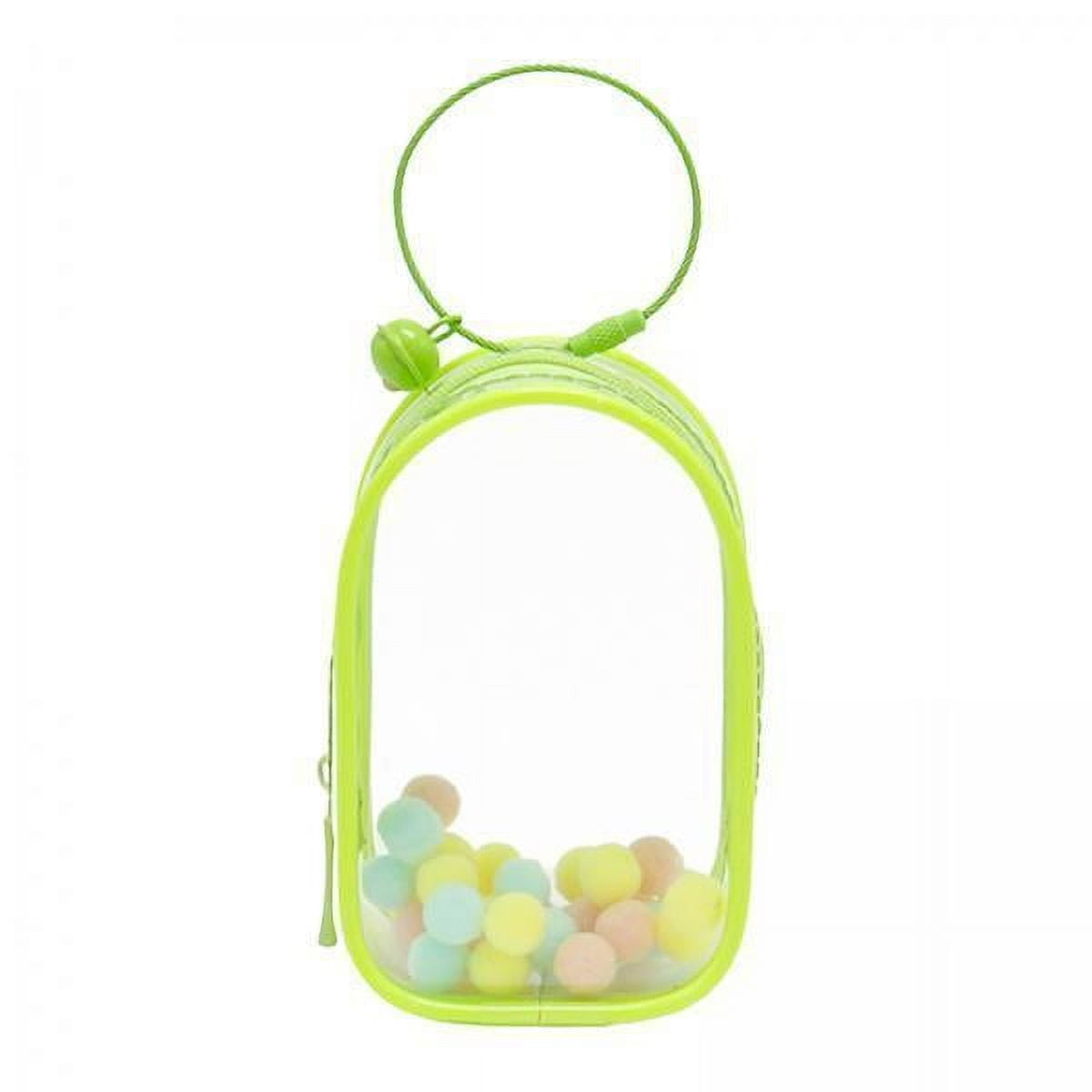 Aosekaa 5xPortable Figures Storage Bag PVC Clear Tiny Pouch Hanging ...