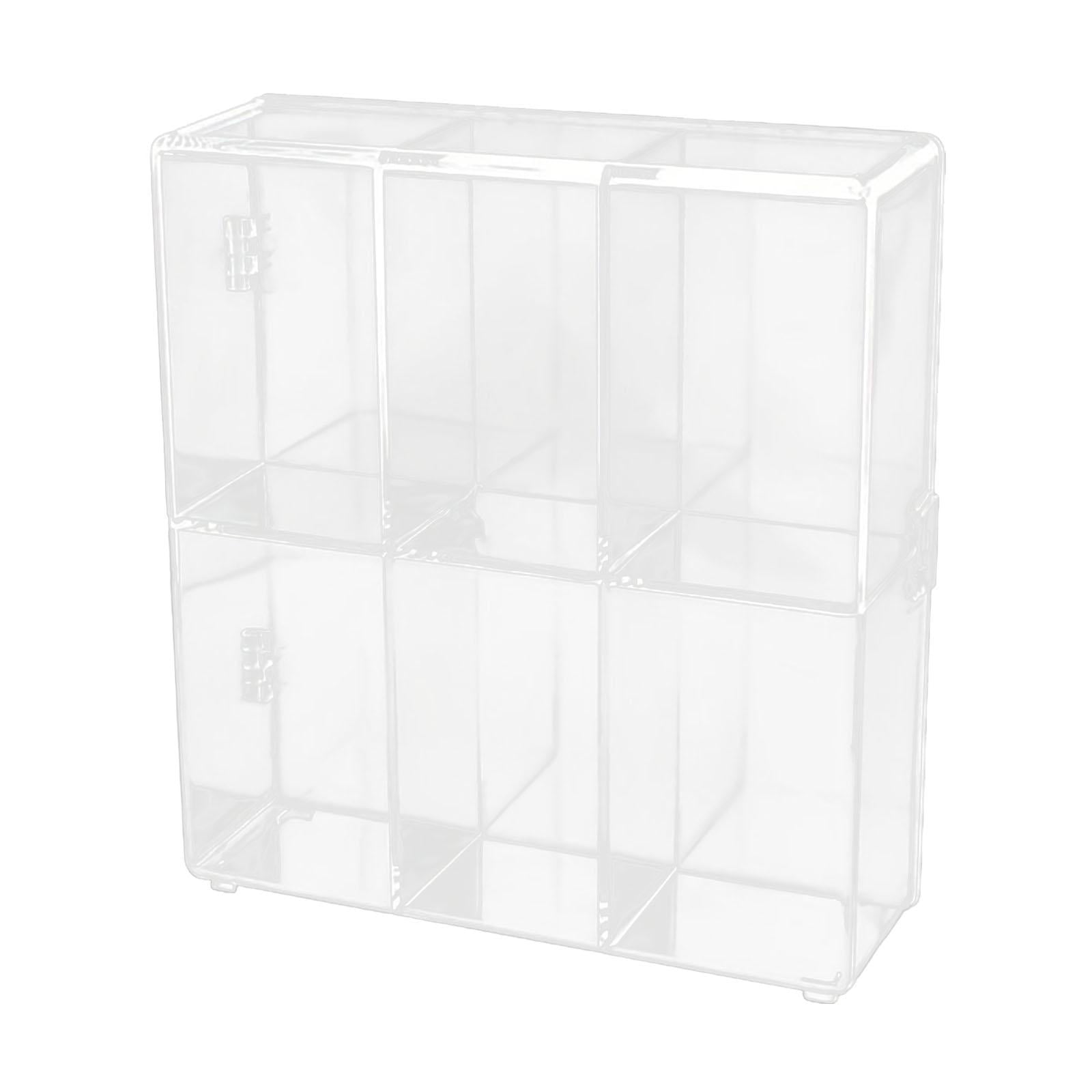 Aosekaa Action Figure Display Shelf Clear Display Case Clear Doll ...