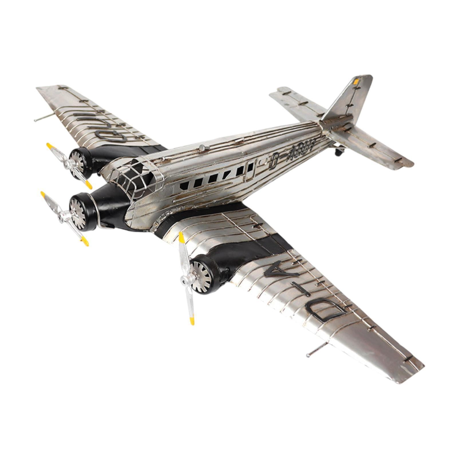 Aosekaa Airplane Model Diecast Metal Plane Photo Props Retro Decor ...