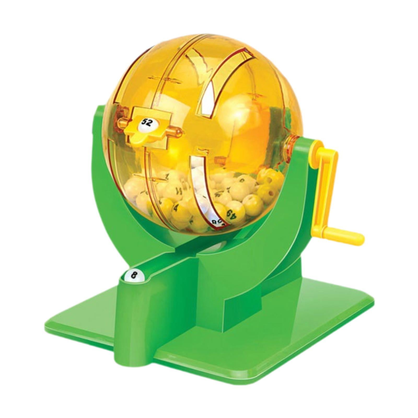 Aosekaa Bingo Game Set Mini Lottery Machine with 90 Lottery Numbers ...