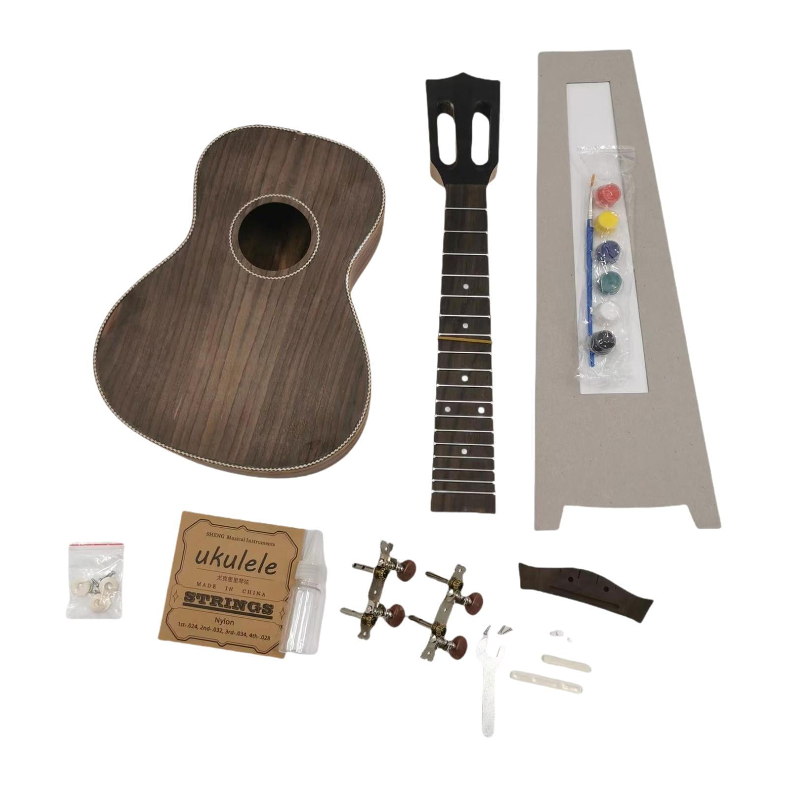 Aosekaa DIY Ukulele Kits,Assembly Toys Instrument for Kids,Painting ...