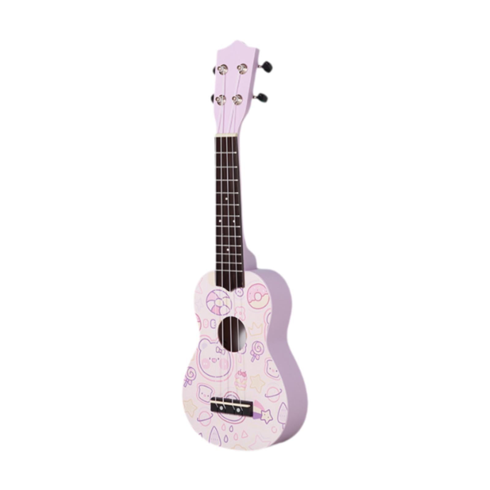 Aosekaa Wooden Ukulele for Beginners Small Ukulele Musical Gift ...