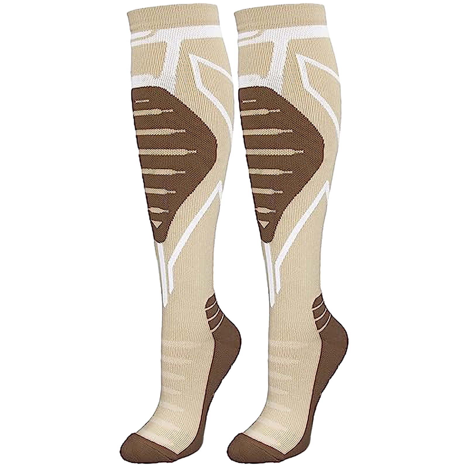 Aosijia (1 Pack) Sport Compression Socks for Men & Women 20-30 mmHg ...