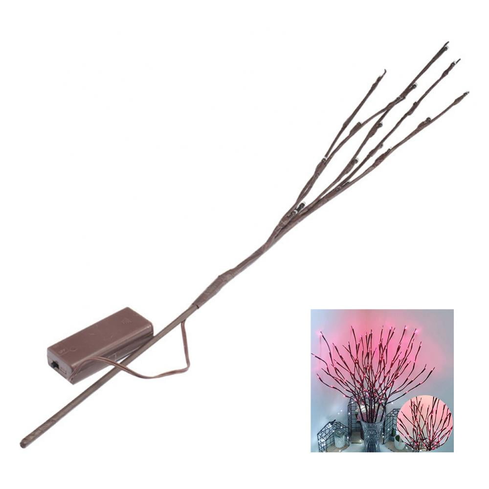 Aosijia 20 LED Branch Twig Lights Tree Branches Lights Flexible Branch ...