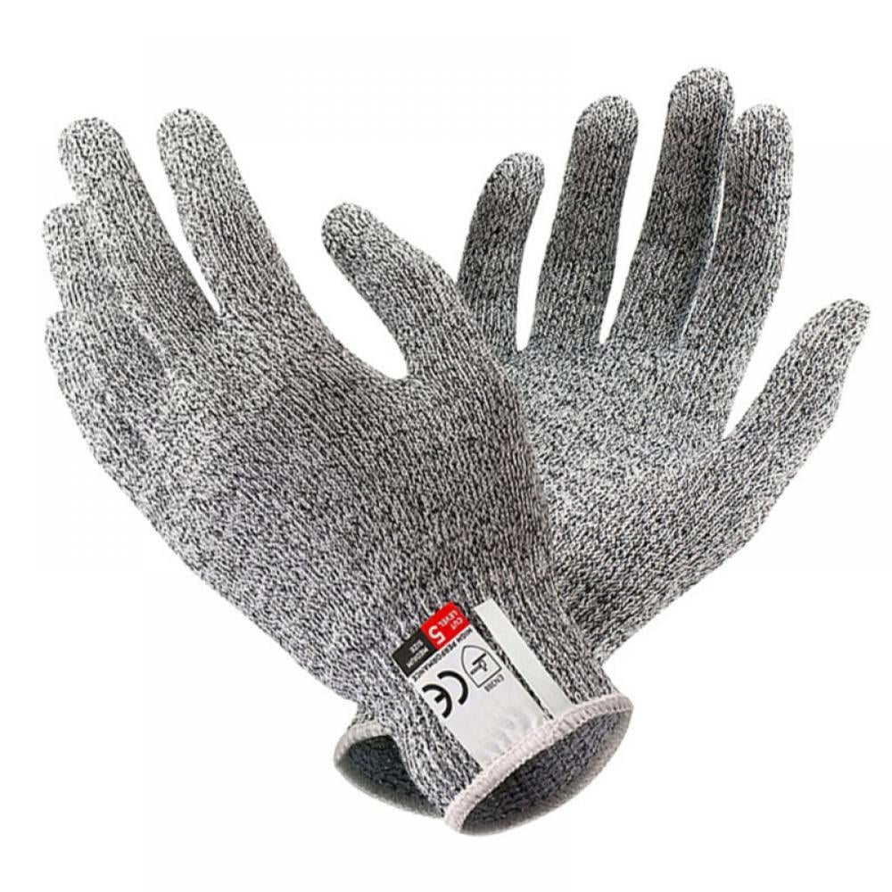 Aosijia Cut Resistant Gloves Food Grade Level 5 Protection Safety ...