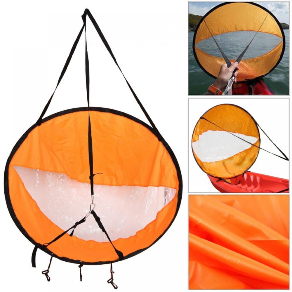 Aosijia Kayak Sails 42 Inch Durable Kayak Wind Sail Foldable Downwind ...