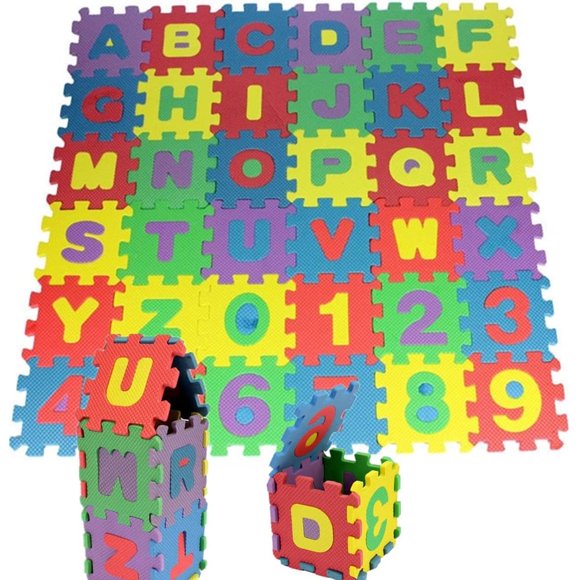 Foam Alphabet Floor Mats