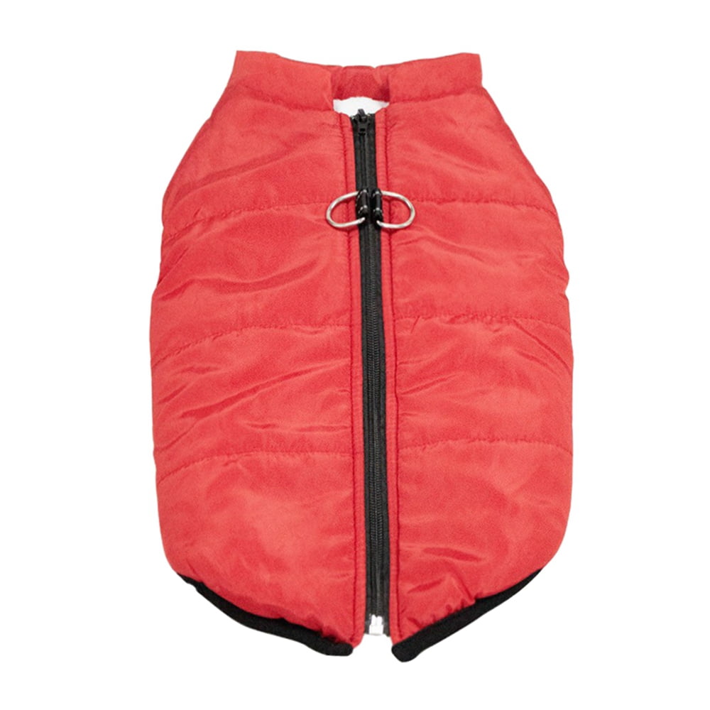 Aosijia Winter Warm Dog Clothes Waterproof Pet Vest Zipper Jacket ...